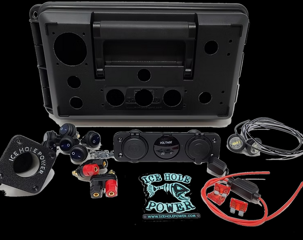 Ice Hole Power Deluxe Power Box-DIY (Predrilled) – Fish House Supply