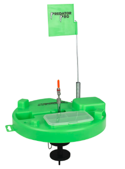 Predator Pro Hi-Viz Green Thermal Hole Cover Tip-Up | Insulated – Fish ...